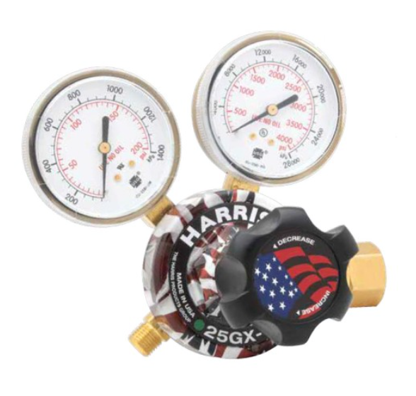 REGULATOR 25GX-145-540 OXYGEN AMERICAN FLAG – Cee Kay Supply